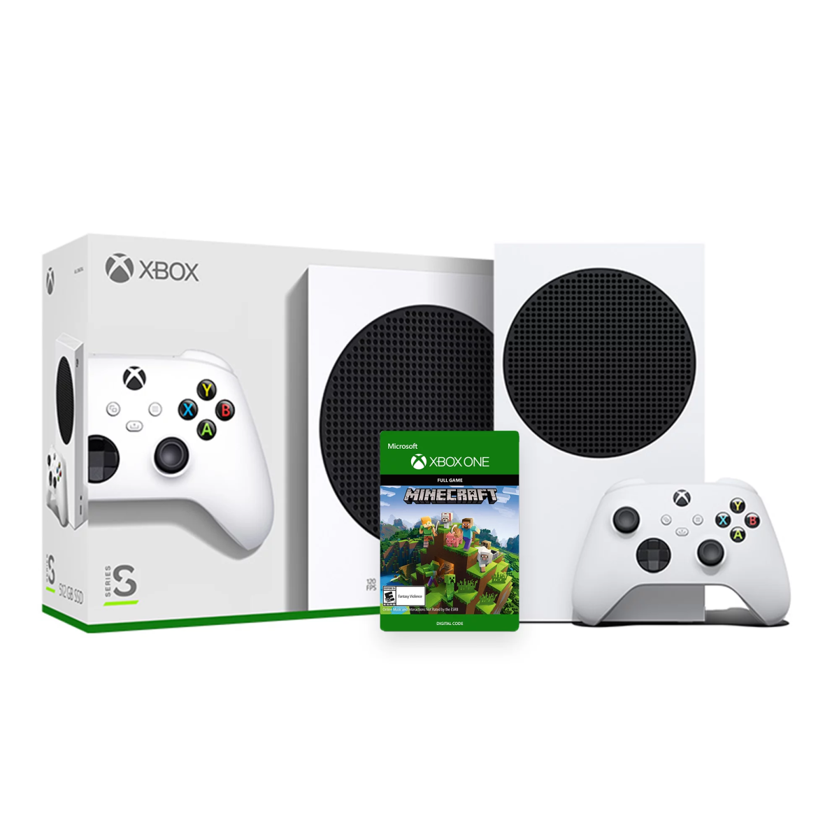 Игровая приставка Microsoft Xbox Series S + Minecraft - купить в Минске ...