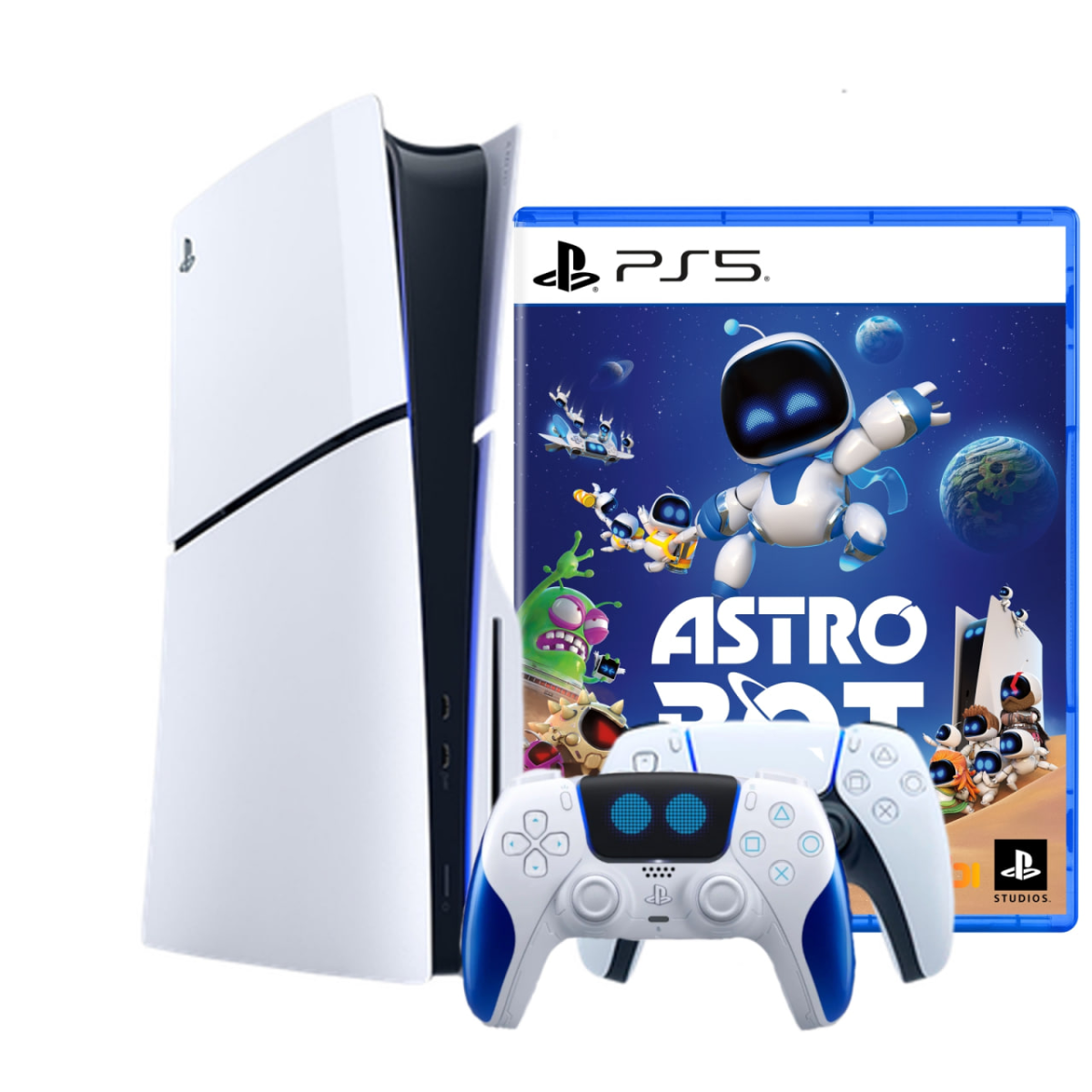 Игровая приставка Sony PlayStation 5 Slim + Astro Bot + Геймпад Sony ...